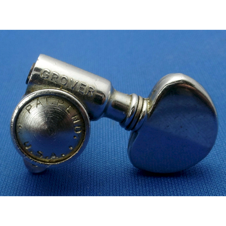 Grover "Futura" rotomatic guitar machine head mechanik 1970s chrome USA ...
