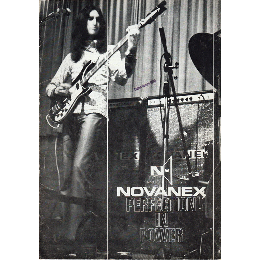 Novanex Perfection in power amps & soundsystem catalog 1970s made in ...