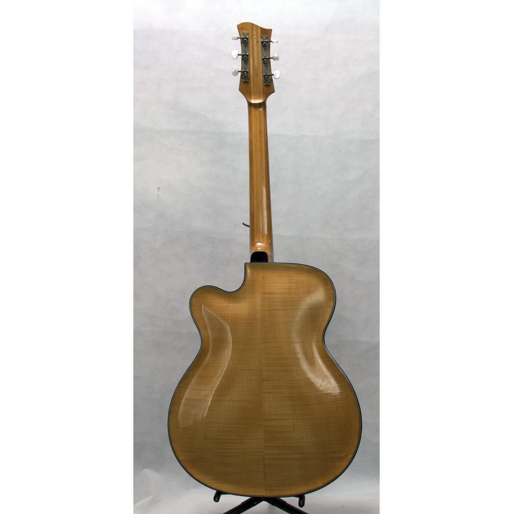 Taco archtop guitar made in DDR Germany 1950 - 60s - Guitarage.nl ...