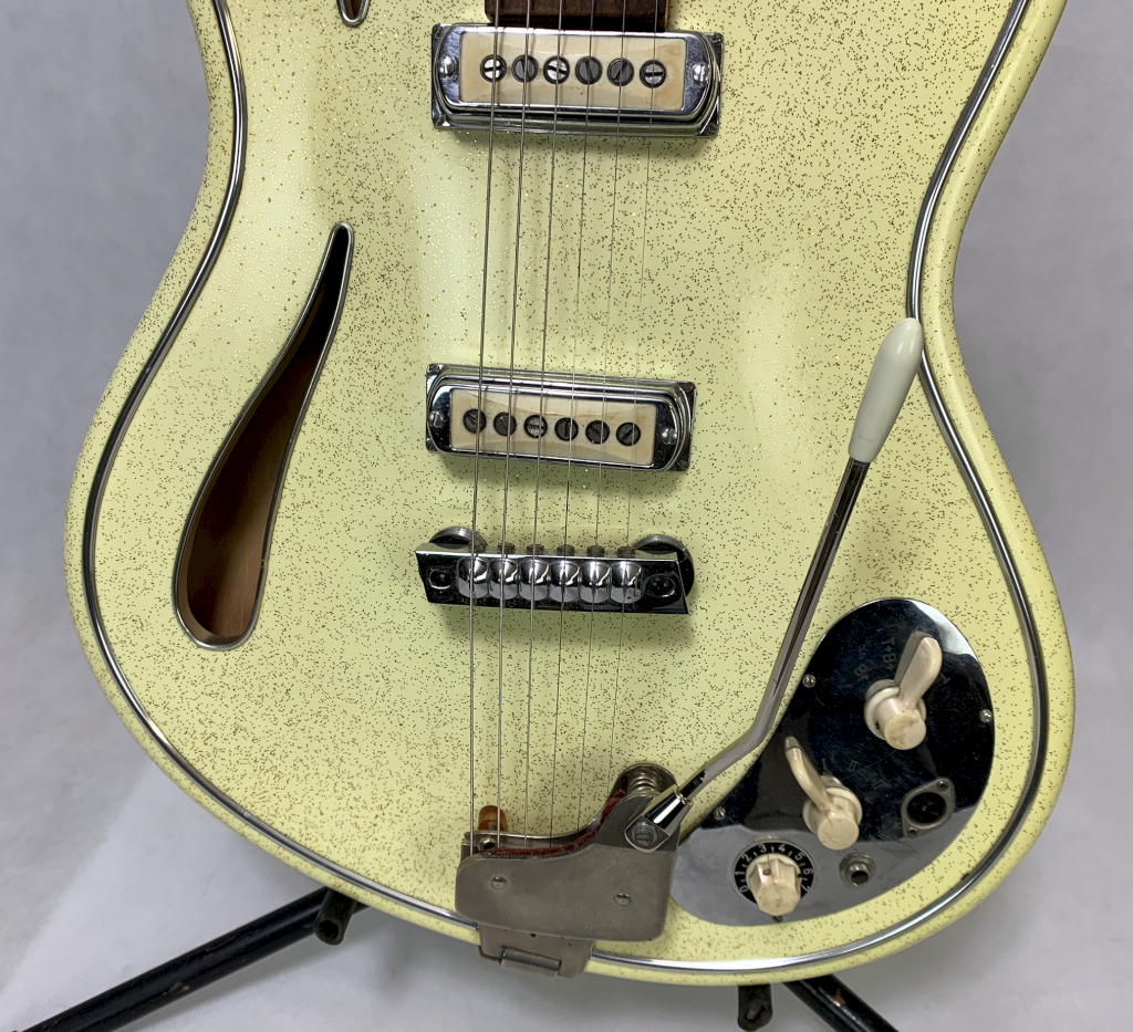 Restored Hopf Saturn 63 white - gold sparkle 1960s made in Germany ...